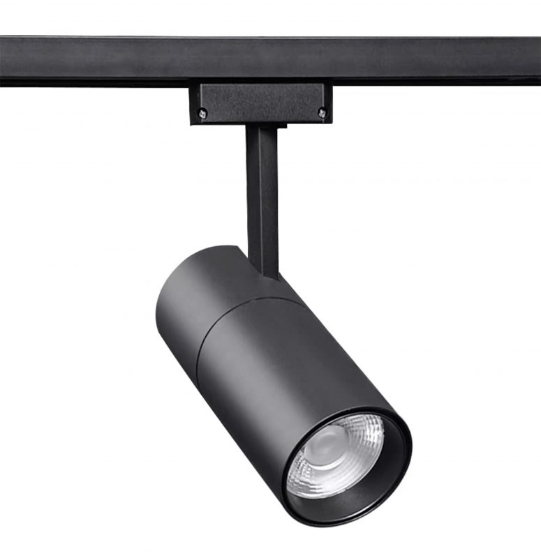 35W Nero LED Track Spot 5 Year Warranty - Mesmerize Lighting